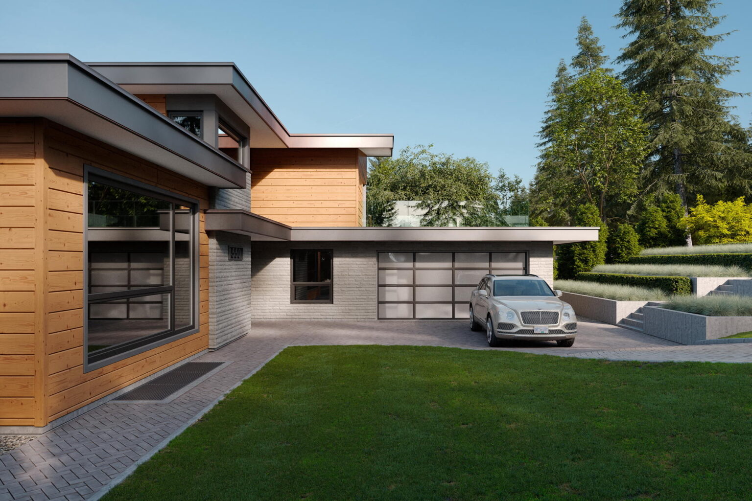 Contemporary large house design | Pavel Denisov Design